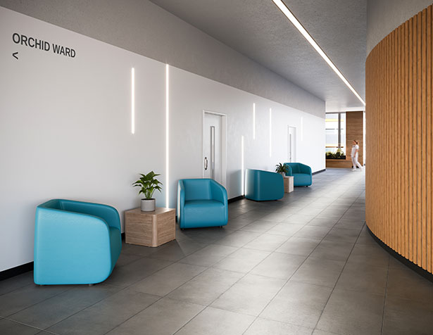 Mental Health Furniture - anti-ligature, reinforced furniture